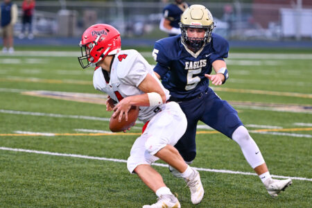 Bald Eagle Area football bounces back with a big win over Central ...